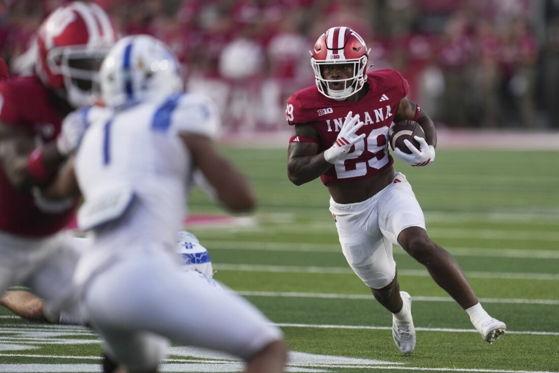 Hoosiers top running back Lee Beebe Jr. lost for the season | News ...